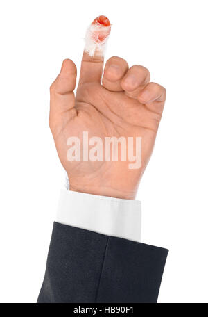 bandaged arm health problems pain injury Stock Photo - Alamy