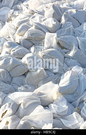 pile of sandbags Stock Photo - Alamy