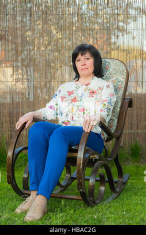 Feet Up Relaxing Rocking Chair Front Porch - Amazing View, Clouds ...