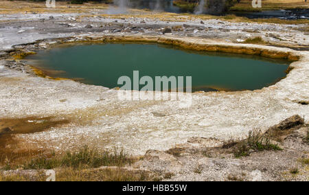 Opal. minerals. North America; USA; Wyoming; Park County; Yellowstone ...