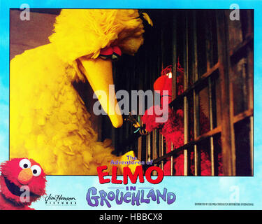 THE ADVENTURES OF ELMO IN GROUCHLAND, Elmo (bottom), front from left ...