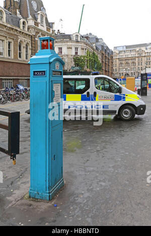 Police telephone post Stock Photo - Alamy