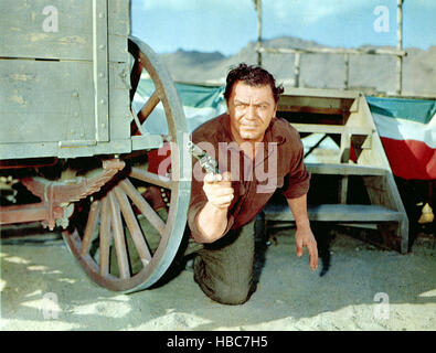THE BADLANDERS, Ernest Borgnine, 1958 Stock Photo - Alamy