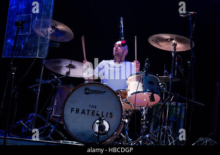 Bournemouth, UK. 4th Dec, 2016. The Fratellis live in concert at the O2 ...