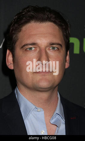 Actor Toby Leonard-Moore attends at the premiere of the Netflix ...
