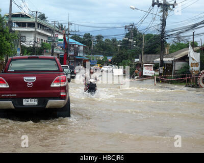 Thailand, Koh Samui, Floods Stock Photo - Alamy