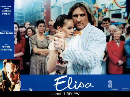 ELISA, Gerard Depardieu, Vanessa Paradis, 1995, (c) Polygram Filmed ...