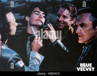BLUE VELVET, from left: Brad Dourif, Kyle MacLachlan, Jack Nance, 1986 ...