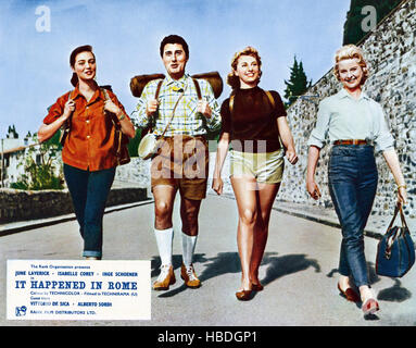 IT HAPPENED IN ROME, from left: Isabelle Corey, June Laverick, Ingeborg ...