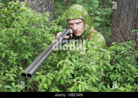 Angry person with a gun Stock Photo - Alamy