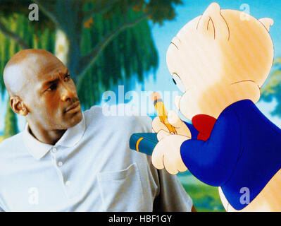 SPACE JAM, from left: Michael Jordan, Bugs Bunny, 1996, © Warner ...