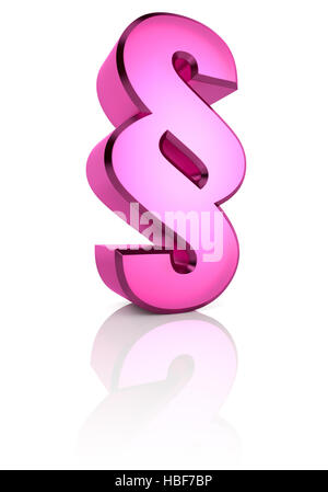 pink paragraph symbol Stock Photo - Alamy
