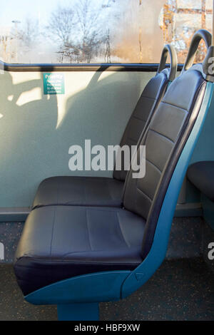 UK public transport bus with disabled access Stock Photo - Alamy
