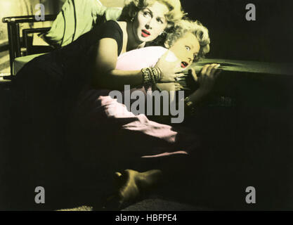 SLIGHTLY SCARLET, from left: Rhonda Fleming, Arlene Dahl, 1956 Stock ...