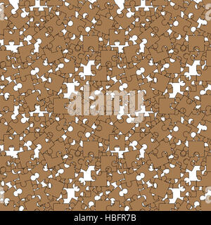 Seamless Jigsaw Pattern Stock Photo - Alamy