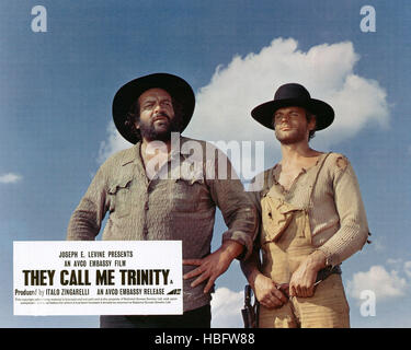 THEY CALL ME TRINITY (aka LO CHIAMAVANO TRINITA), Terence Hill, 1970 ...