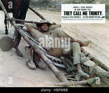 THEY CALL ME TRINITY (aka LO CHIAMAVANO TRINITA), Terence Hill, 1970 ...