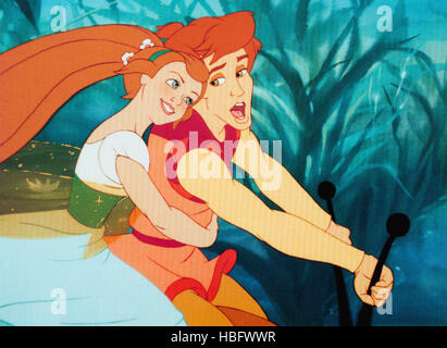 THUMBELINA, from left, Thumbelina, voiced by Jodi Benson, Berkeley ...