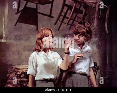 THE TROUBLE WITH ANGELS, June Harding, Hayley Mills, 1966 Stock Photo ...