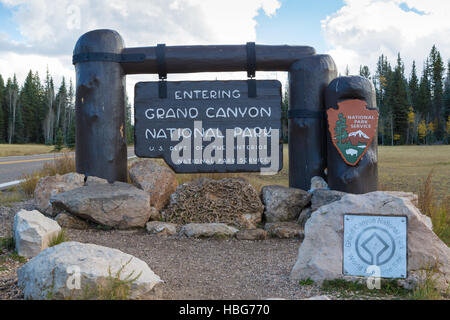 Grand Canyon Sign Stock Photo - Alamy