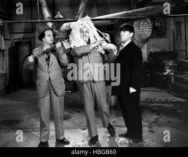 A-PLUMBING WE WILL GO, Larry Fine, Curly Howard, Moe Howard [The Three ...
