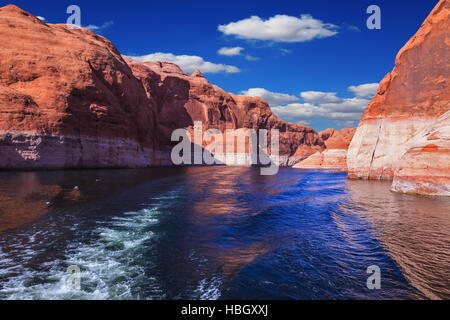 Lake Powell on the Colorado River Stock Photo - Alamy