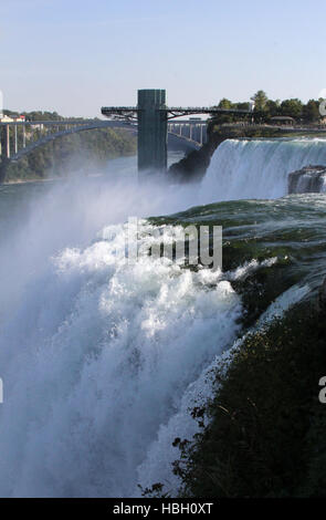 Niagara waterfalls observation point Stock Photo - Alamy