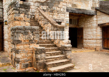 Longhorn Cavern Administration Building built by CCC (Civilian ...