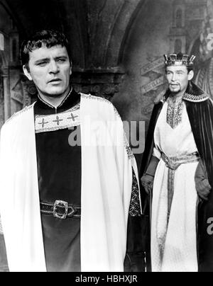 BECKET, from left, Richard Burton, Peter O'Toole, 1964 Stock Photo - Alamy