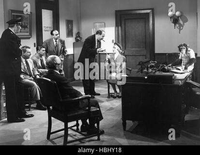 BEDTIME FOR BONZO, Ronald Reagan, Bonzo, Diana Lynn, 1951 Stock Photo ...