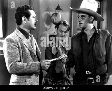 BORN TO THE WEST, (aka HELL TOWN), John Wayne, 1937 Stock Photo - Alamy