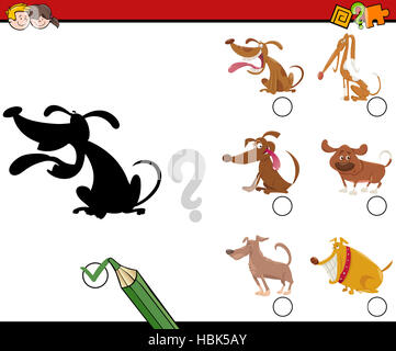 shadows activity for kids Stock Photo - Alamy