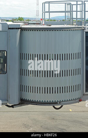 Jet Bridge movable skybridge at airport Stock Photo - Alamy