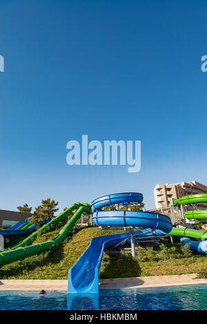 Water entertainment part of swimming pool Stock Photo - Alamy