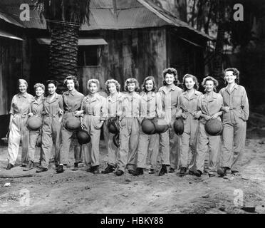 CRY HAVOC, Heather Angel, Joan Blondell, Gloria Grafton, Fely ...