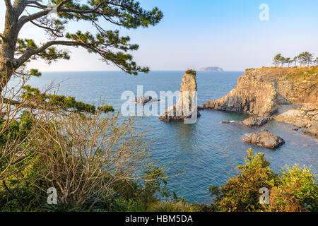 Oedolgae Rock, Jeju island, South Korea Stock Photo - Alamy