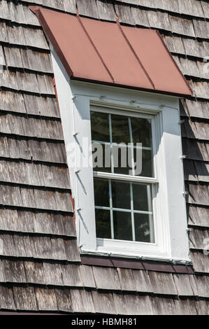Tiled roof with attic window Stock Photo - Alamy