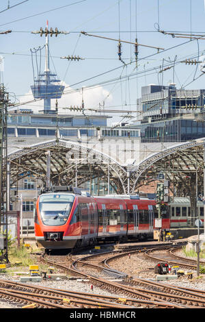 Commuter Train in Germany Stock Photo - Alamy