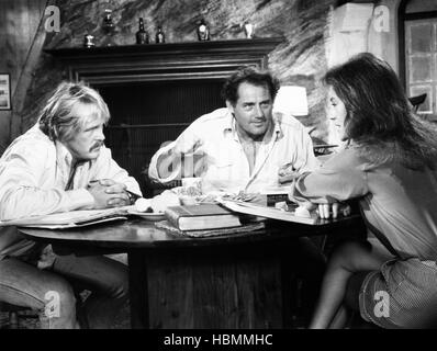 THE DEEP, from left: Nick Nolte, Robert Shaw, Jacqueline Bisset, 1977 ...