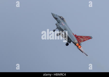 Eurofighter Typhoon with colour scheme representing the 100th ...