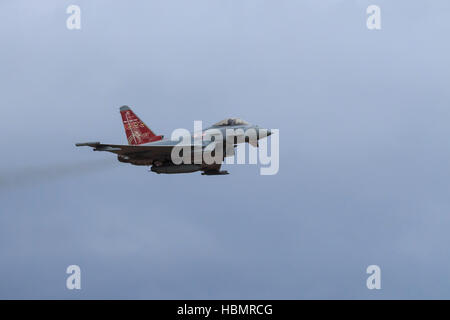 Eurofighter Typhoon with colour scheme representing the 100th ...