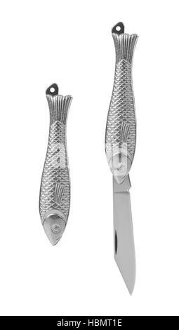 Fish shaped knife Stock Photo - Alamy