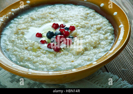 oatmeal in the Finnish style Stock Photo - Alamy