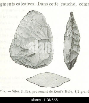 Illustration from 'Les premiers hommes et les temps préhistoriques,' a ...