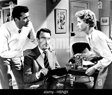 DOCTOR AT LARGE, Dirk Bogarde, Muriel Pavlow, Shirley Eaton, 1957 Stock ...