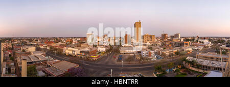 skyline panorama evening Bulawayo Zimbabwe CBD Stock Photo - Alamy