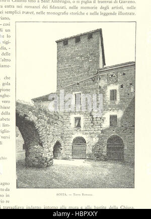 This image depicts Northern Italy, showing towns, cities, villages ...
