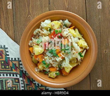 Lithuanian vegetable stew Stock Photo - Alamy