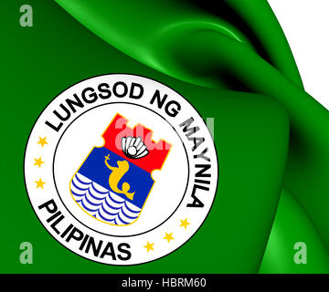 Flag of Manila Stock Photo - Alamy