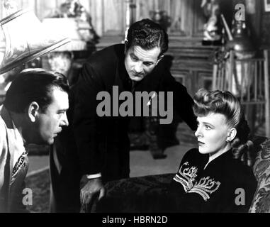 THE FROZEN GHOST, from left, Evelyn Ankers, Milburn Stone, Lon Chaney ...